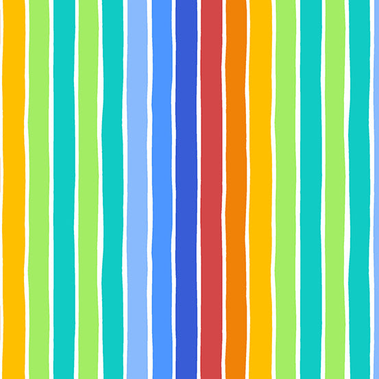 Spaced Out Light Rainbow — Fab Fabrics