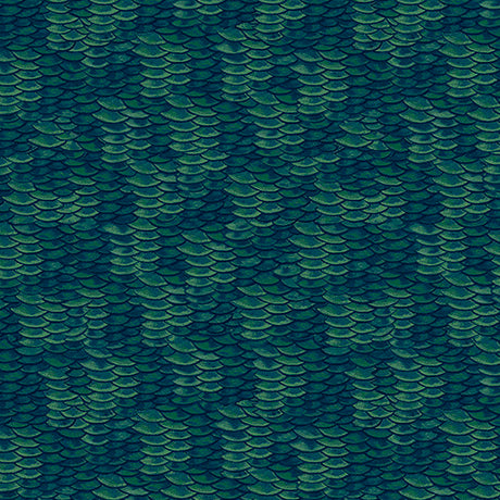 So Many Fish, So Little Time Jade — Fab Fabrics